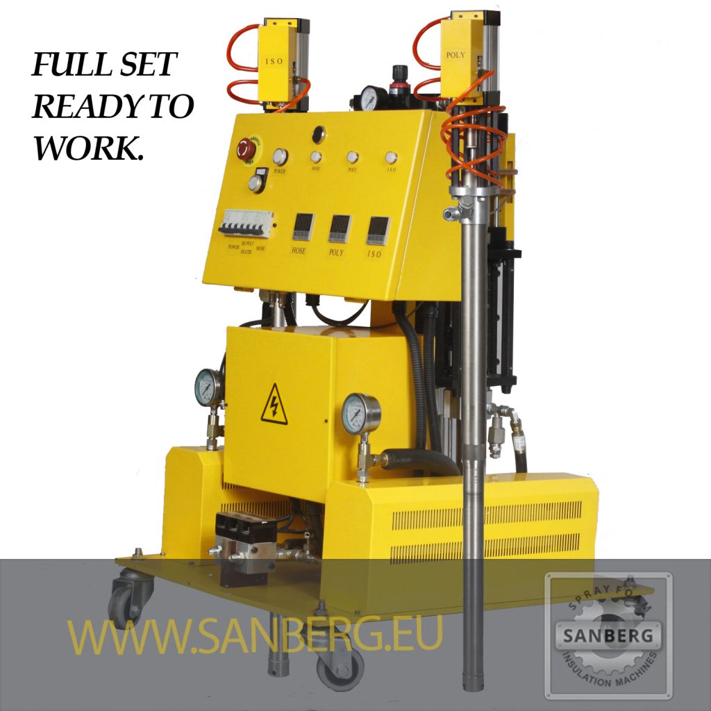 Polyurethane Spray Machine Reactor Sanberg SG-100 For Insulation